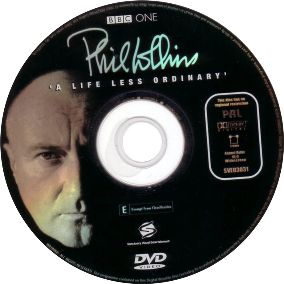 Phil Collins A Life Less Ordinary : DVD | DVD Covers | Cover Century ...